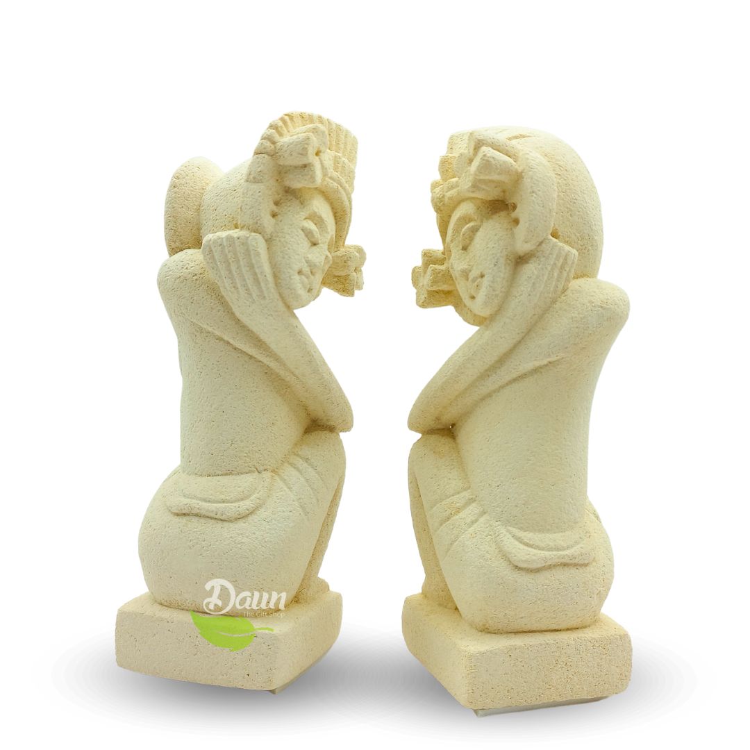 Balinese Limestone Statue - Daun Gift