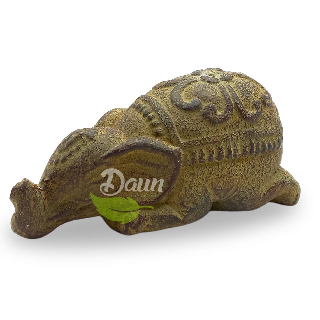 Incense Holder Stone Elephant - Daun Gift